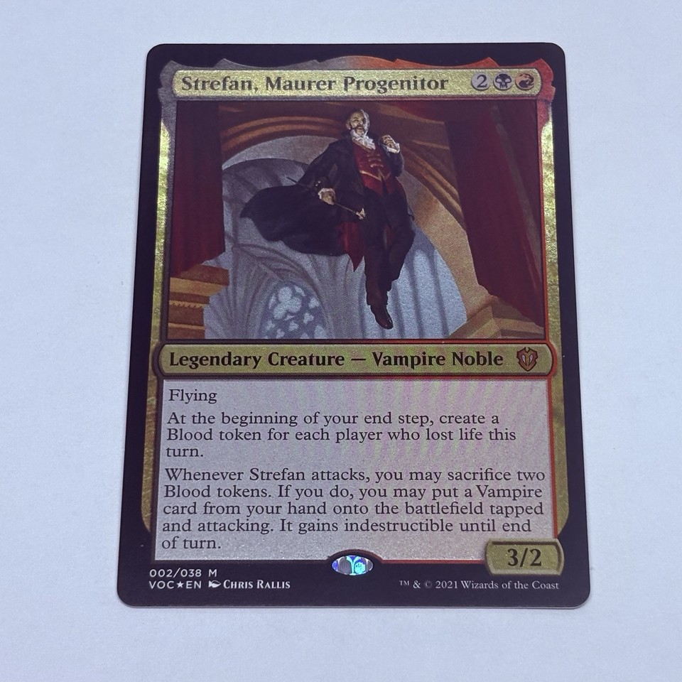 Strefan, Maurer Progenitor 002/038 Magic The Gathering Trading Card MTG ...