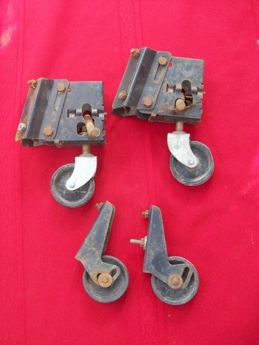 CRAFTSMAN TOOL STAND- TABLE SAW-RADIAL ARM-2- CASTERS-2 ROLLER WHEELS ...