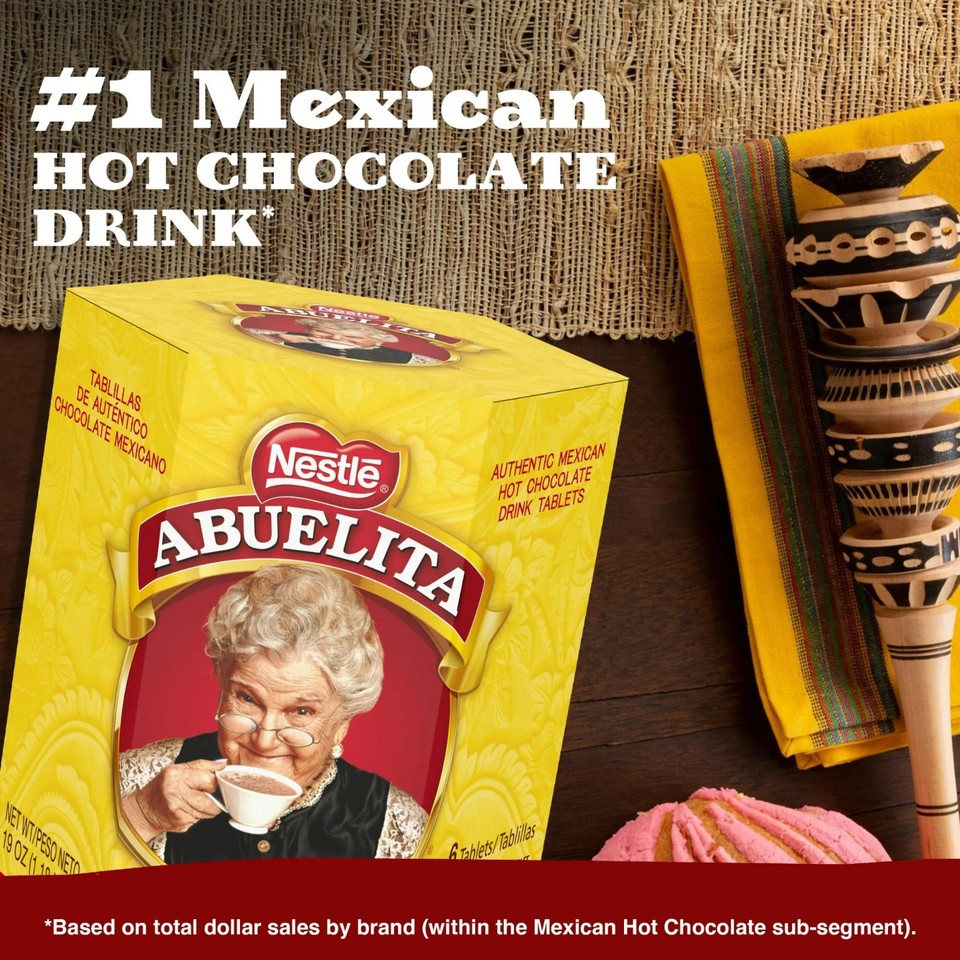 Nestle Abuelita Mexican Hot Chocolate Tablets Cinco de Mayo Food, 19 oz ...