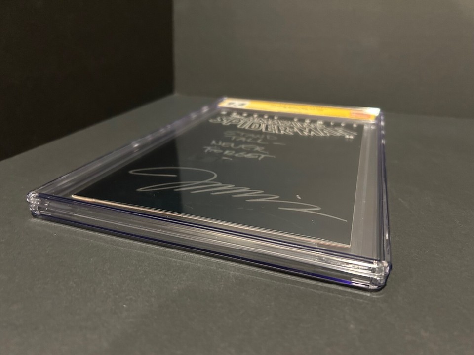 JIM LEE CGC Signature Series Amazing Spider Man 36 Written Remarque ...