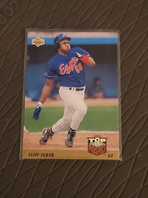 Cliff Floyd 1993 UPPERDECK Baseball Card | eBay