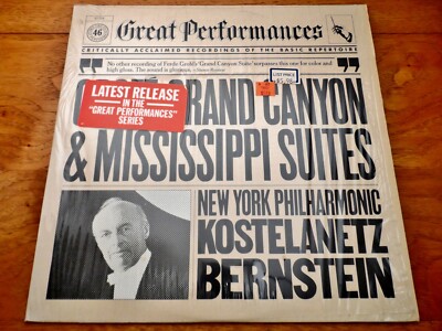 Bernstein Kostelanetz ♫ Grofe Grand Canyon Suite & Mississippi Suites ...