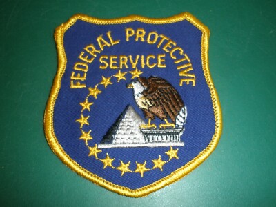 NEW Federal Protective Service Patch 3.75"x4.25" | eBay