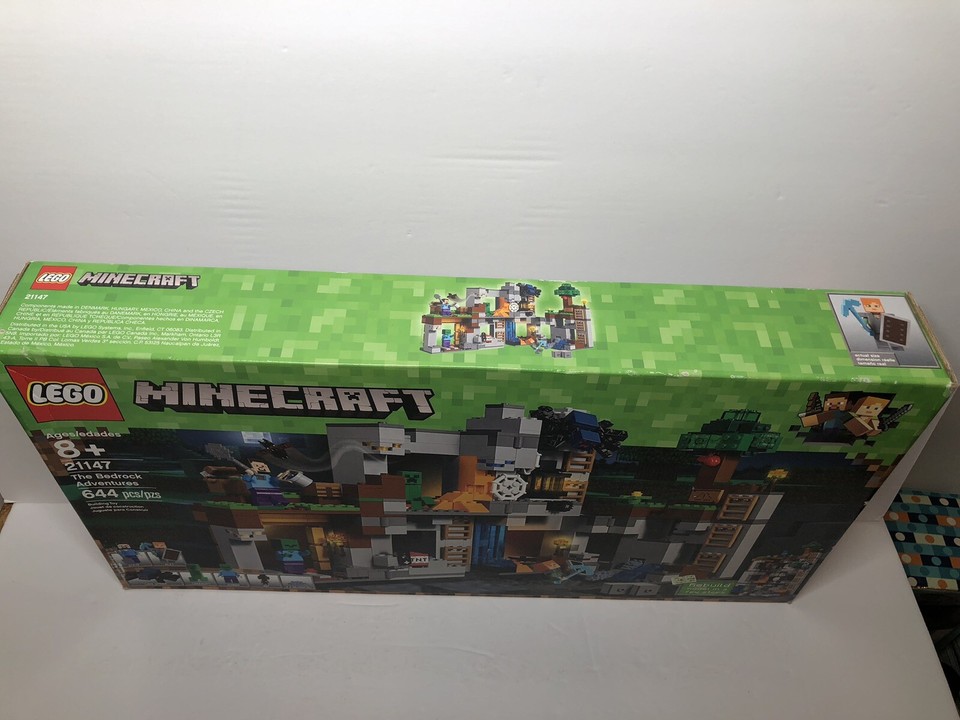 LEGO Minecraft: The Bedrock Adventures (21147) - Brand New and SEALED ...