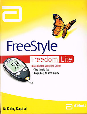 => FREESTYLE OPTIUM FREEDOM LITE METER + LANCING DEVICE | eBay Australia