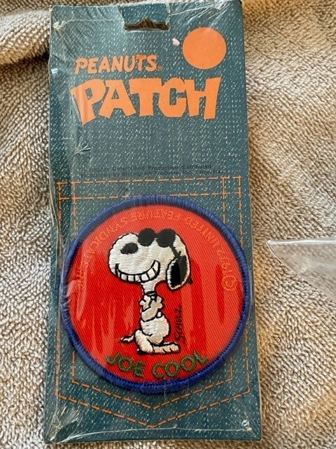 RARE Vintage 1971 Peanuts Snoopy - 3 patches - embroidered sew on ...
