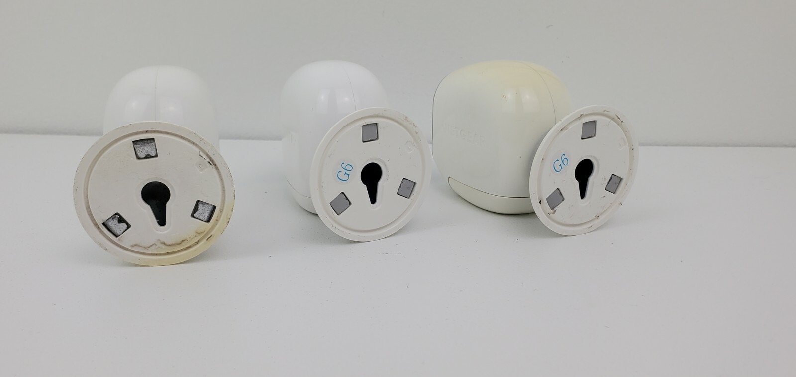 Bundle Netgear Arlo VMC3030 Cameras and base station vmb 3000 pre owned ...