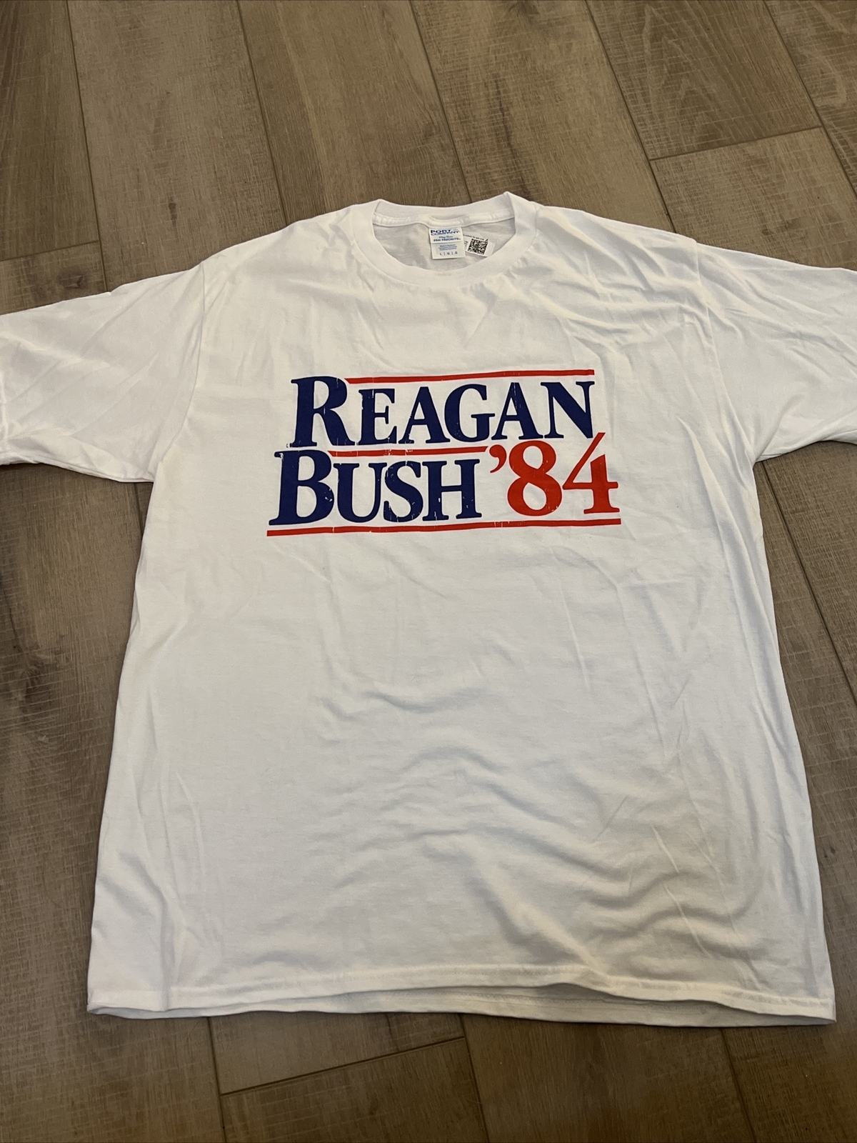 Reagan Bush '84 T-Shirt Political Patriotic 80's Republican 4th Of July ...