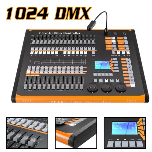 1024 Lighting Controller Mixer Stage Moving Head Beam Console DMX 512 Controller | eBay
