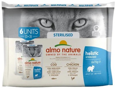 Almo Cat Multi 6 X 70 Gr Stérilisé | eBay