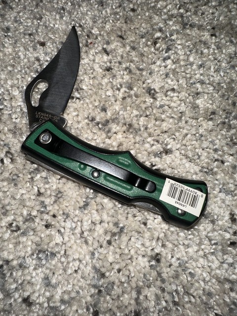 Lansky Lockback Folding Pocket Knife 2 Green 1 Orange STIHL for sale ...