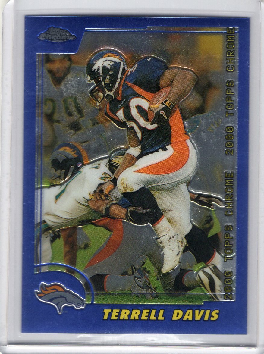 TERRELL DAVIS 2000 Topps Chrome #60 - BRONCOS | eBay