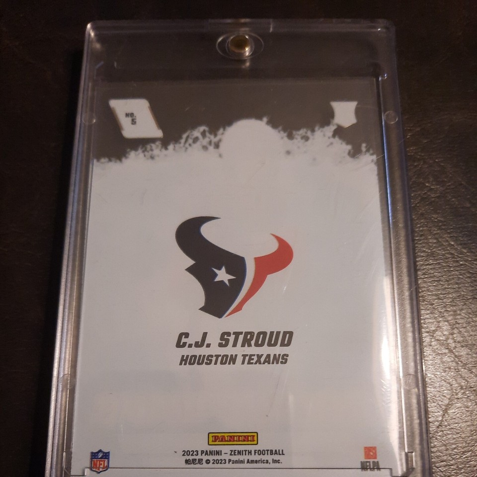 2023 Panini Zenith CJ Stroud Rookie Wave Acetate Case Hit SSP #5 ...