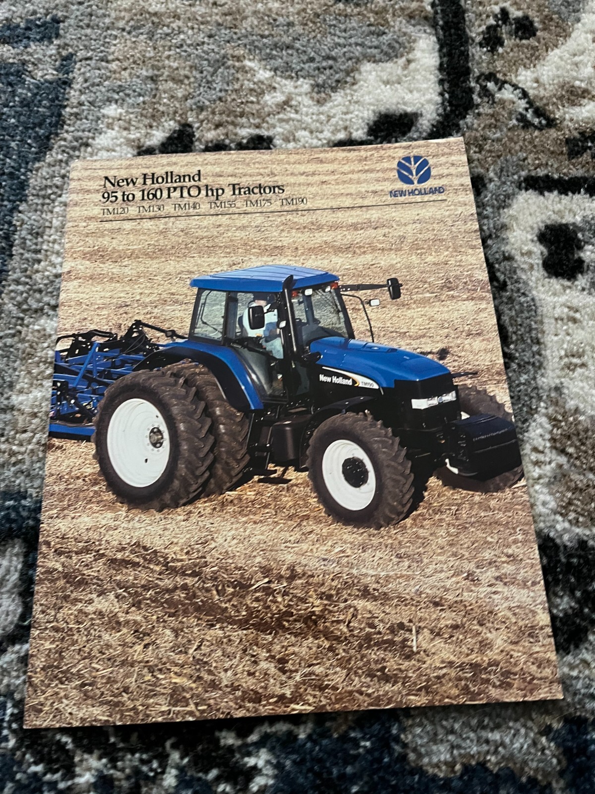 New Holland TM120 TM130 TM140 TM155 TM175 TM190 Tractor Brochure FCCA ...