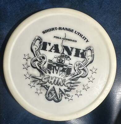 Ching Tank 148.2g 9/10 FIRST RUN BIG TANK PATENTS INNOVA RARE DISC GOLF ...