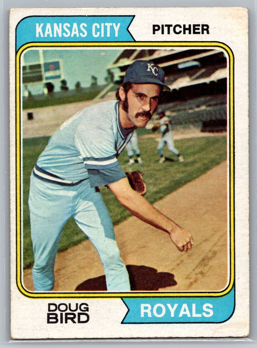 1974 Topps Baseball #17 Doug Bird RC Kansas City Royals | eBay