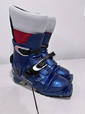 Scarpa Terminator T2 Telemark Boots 3 Pin 75mm Size 6/7 | eBay