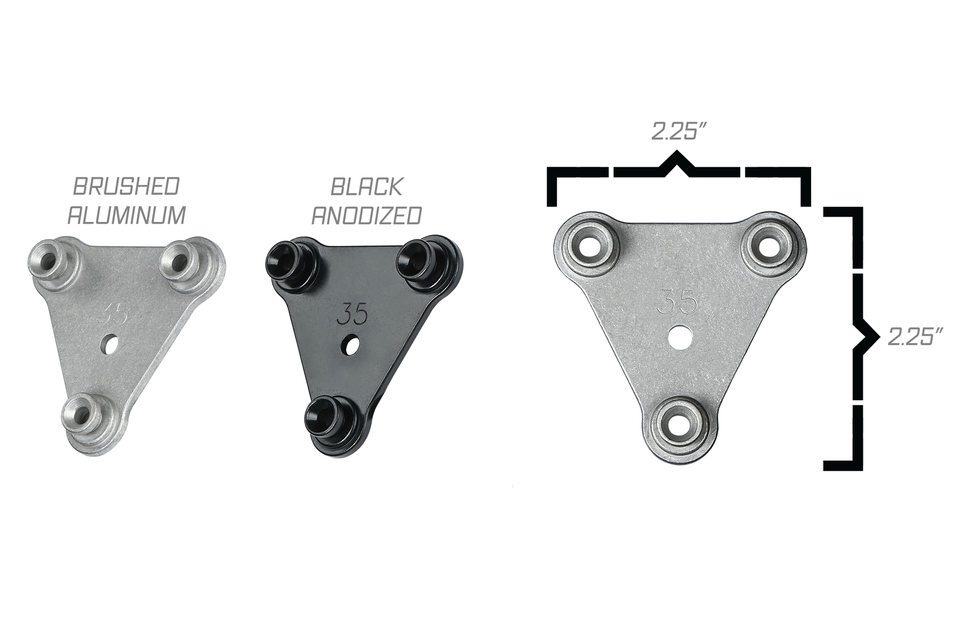 G-Code Black Anodized GCA35 - RTI Hanger (Accessories) Aluminum Hanger ...