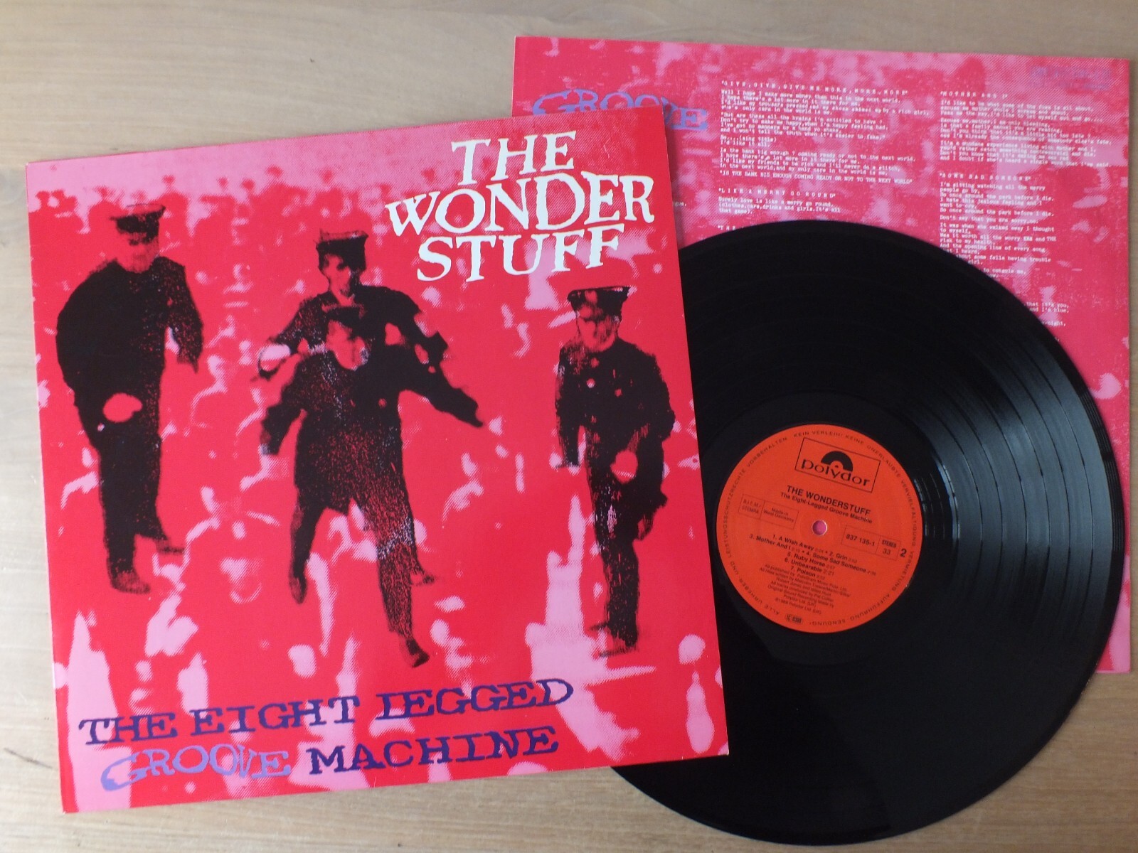 The Wonder Stuff – The Eight Legged Groove Machine ois LP Vinyl mint ...