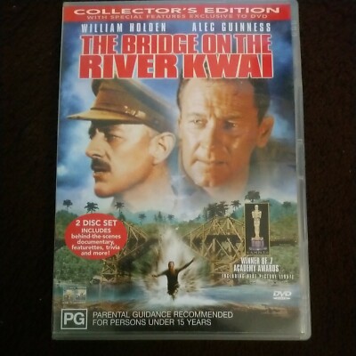 The Bridge On The River Kwai (DVD, 2003, 2 Disc Collectors Edition ...