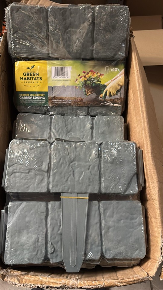 11 Packs of Garden Edging Gardening Wholesale Bulk Buy Job Lot | eBay UK