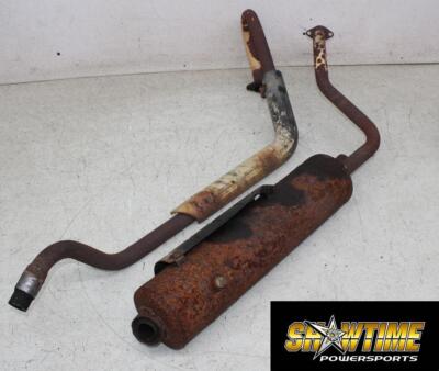 02-03 KAWASAKI PRAIRIE 650 EXHAUST HEADER PIPE MUFFLER (SEE DESCP) | eBay