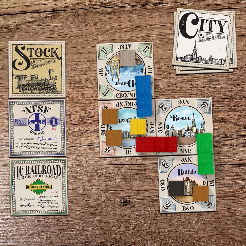 Railroad Rivals Board Game | eBay