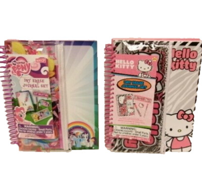 Hello Kitty Journal Diary Book and My Little Pony Journal Diary ...