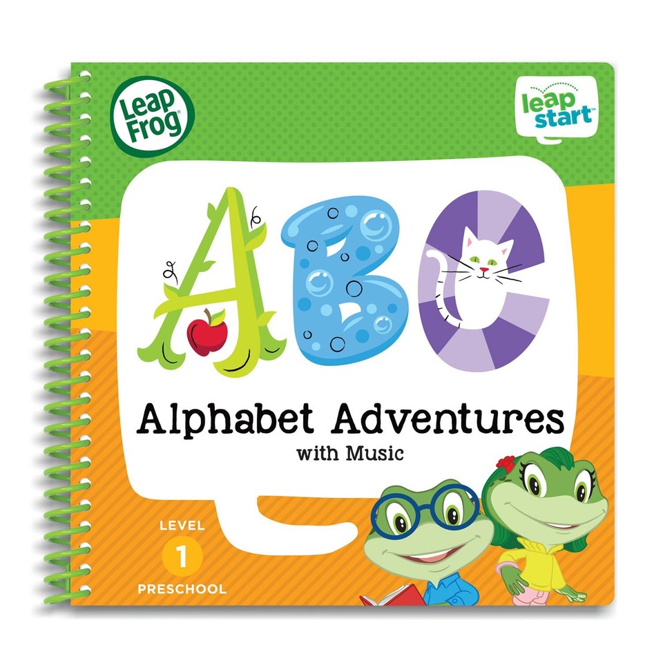 LeapFrog LeapStart Preschool 4-in-1 Activity Book Bundle with ABC ...