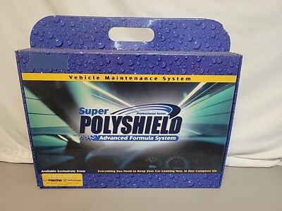 Super Polyshield Advanced Formula Car Detailing System Complete Kit New ...