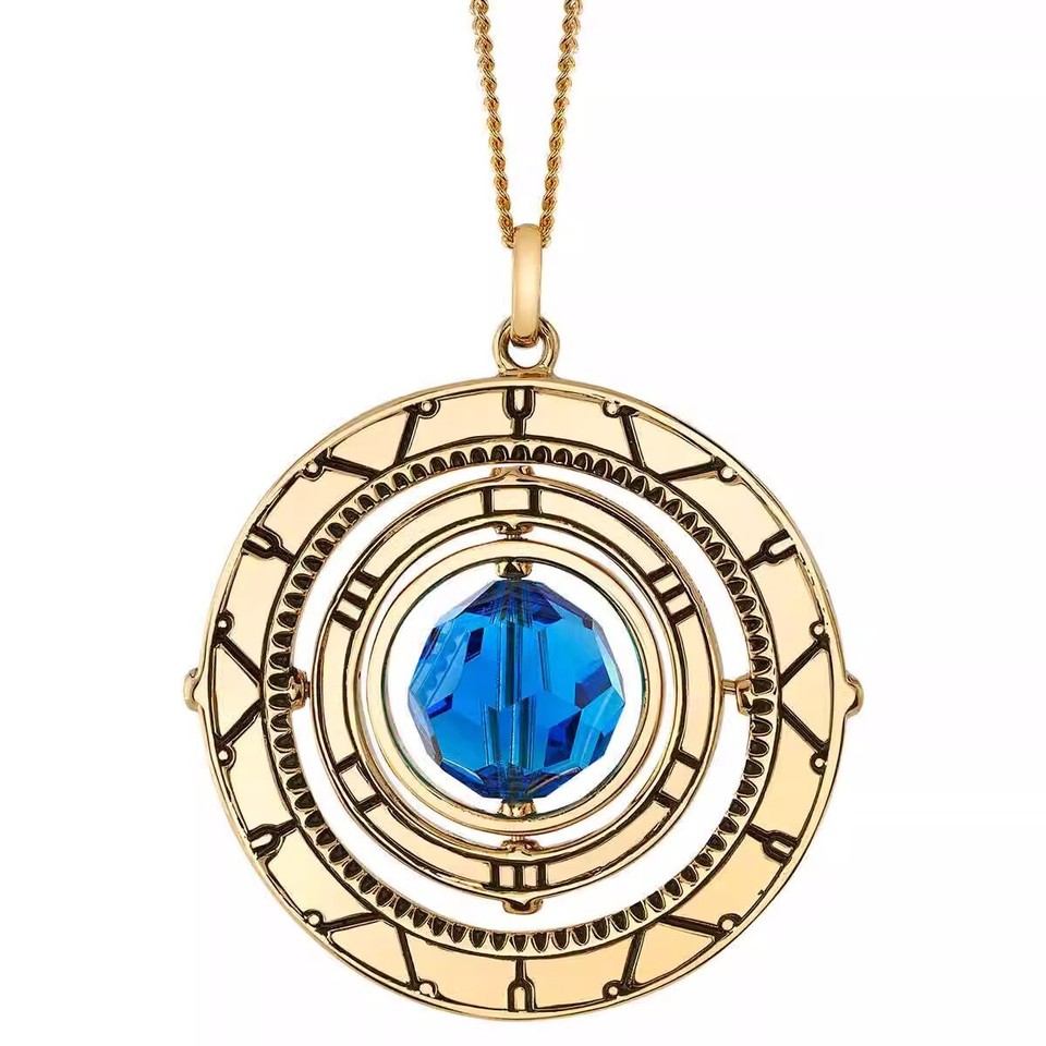 LOL Arcane: League of Legends Rotatable Hextech Crystal Zircon Necklace ...