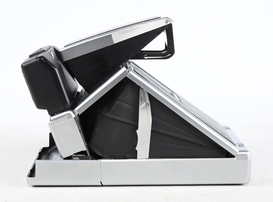 Polaroid SX-70 Land Camera SONAR OneStep, Chrome/Black (For Parts and ...