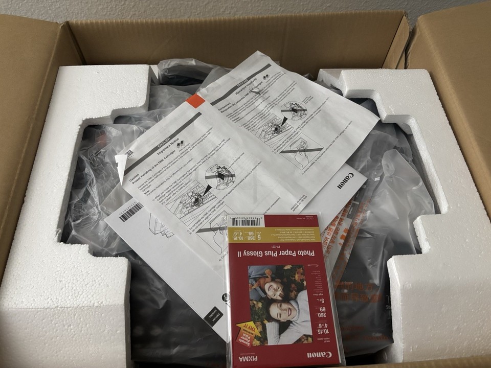 New Canon PIXMA MX410 All-In-One Inkjet Printer - No Ink, Open Box | eBay