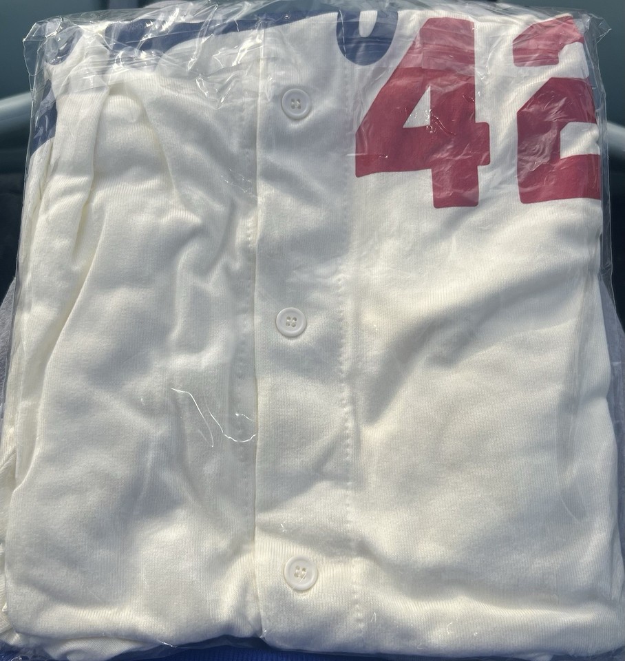 LA DODGERS JACKIE ROBINSON NIGHT JERSEY SGA 04/15/25! SIZE MED | eBay