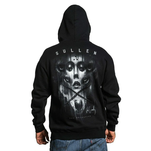 Sullen Art Collective Jack Connolly Mens Zipped Hoodie MMA UFC Tattoo ...