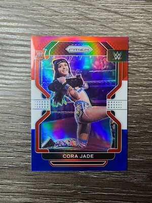 Cora Jade - 2022 Panini Prizm WWE Rookie Card Red White & Blue Prizm | eBay