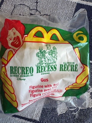 New sealed 1998 Recess McDonalds Happy Meal Toy - Vince #3 and Gus #6 ...