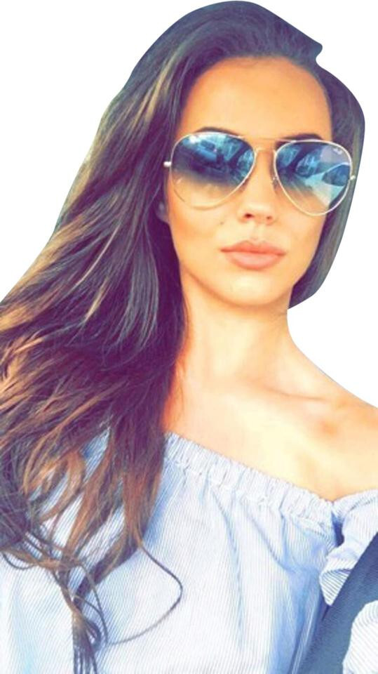 Sunglasses Aviator 3025 001/3f Light Blue Gradient Lenses-Ray Ban ...