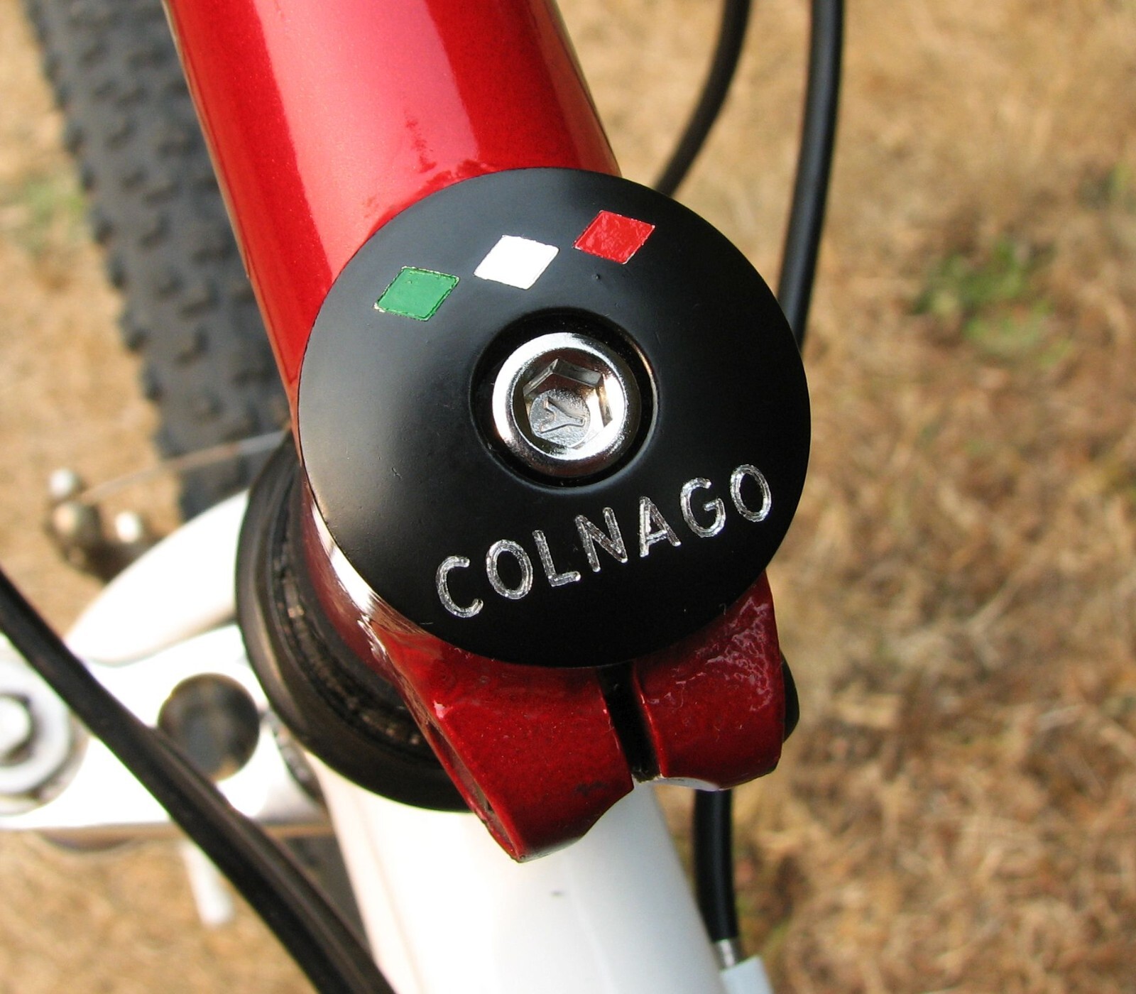 COLNAGO Pantographed Engraved + ITALY Painted Headset Top Cap 1 1/8" | eBay