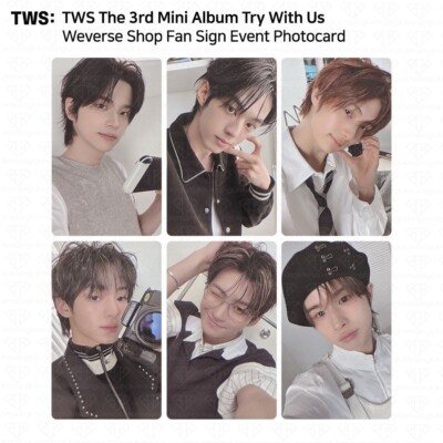 TWS The 3rd Mini Album Try With Us Weverse Shop Fan Sign Event ...