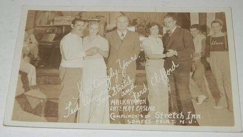 1935 WALKATHON DANCE MARATHON GATEWAY CASINO STRETCH INN SOMERS POINT ...