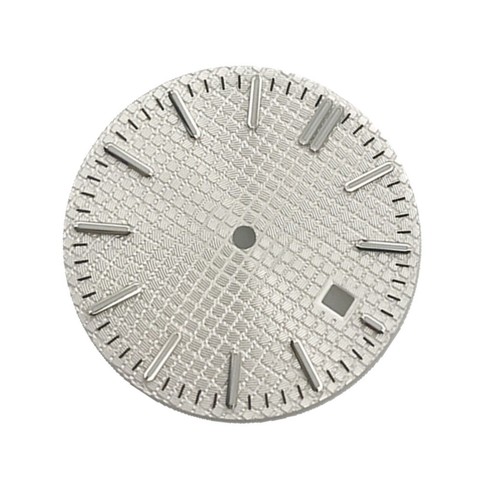 31.7mm White Single Date Watch Dial Plate For ETA 2836 2824 DG2813 ...