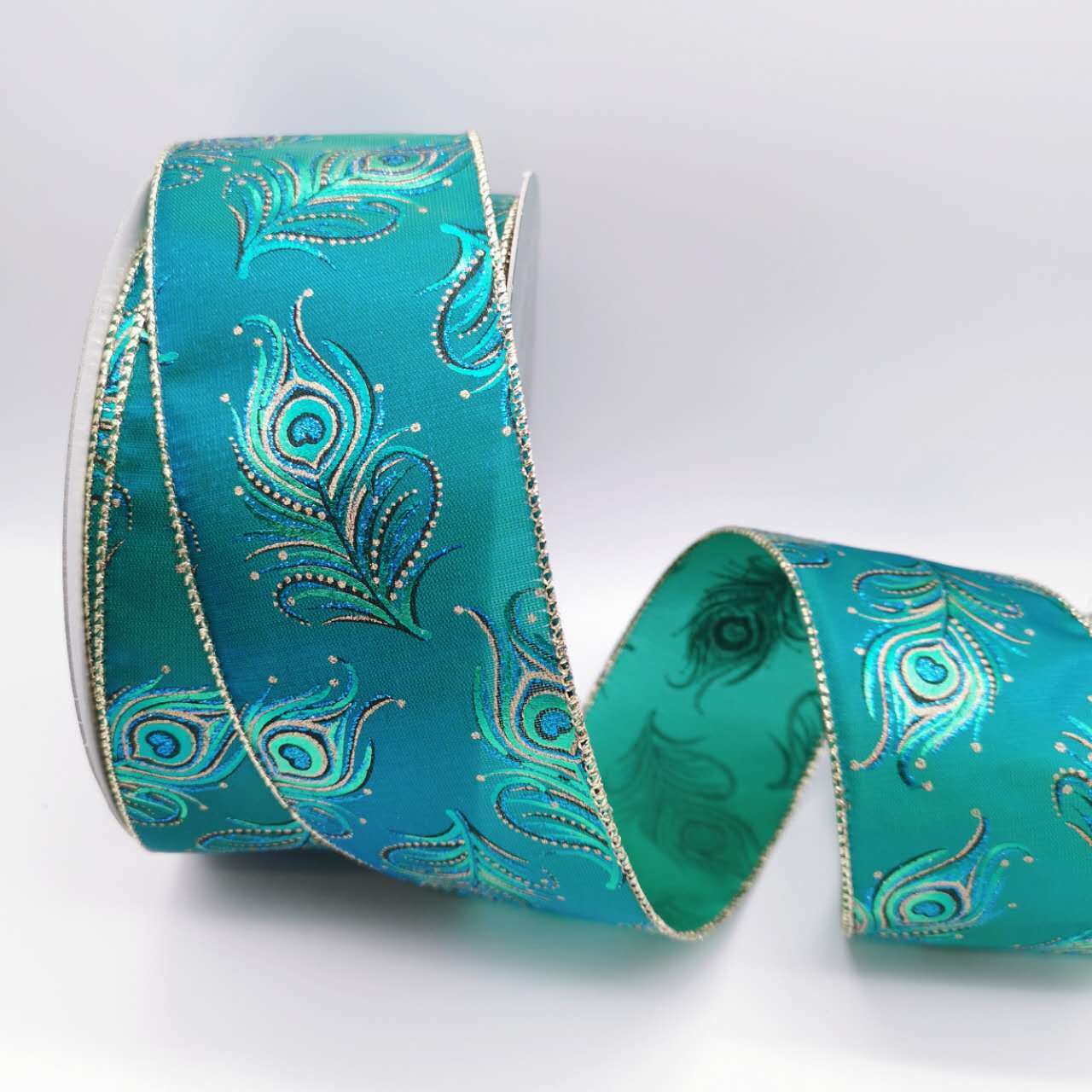 1/3/5 meters 6.3cm Wire-Edged Ribbons Christmas Festive Decoration DIY ...