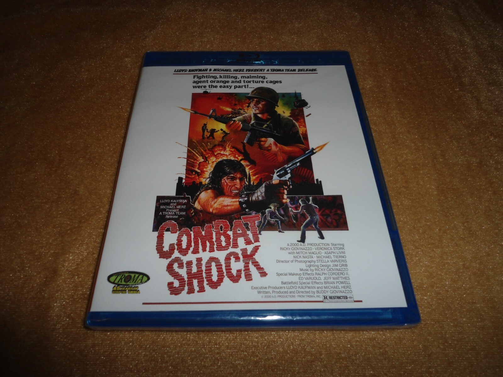 Combat Shock (1984) [Blu-ray] TROMA 790357122509| eBay