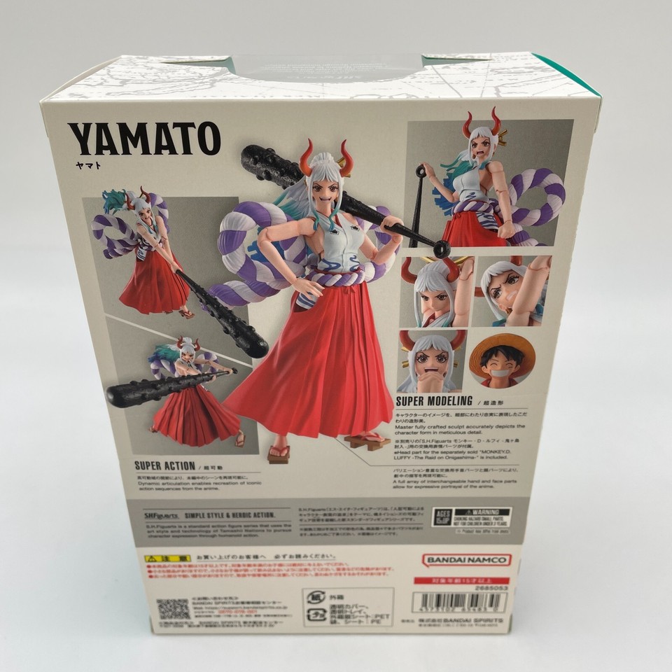 S.H.Figuarts ONE PIECE Yamato Action Figure BANDAI Japan Import | eBay