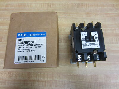 Cutler Hammer C25FNF360T Eaton Contactor C25FNF360 | eBay
