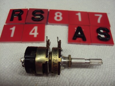 Panasonic RS-817AS FM/AM Stereo 8 Track Recorder Volume Control 20K Ohm ...