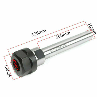 C16-ER20A-100 C16 ER20 Engraving machine straight shank extension lathe ...