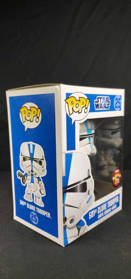 Funko Pop Star Wars #25 501st Clone Trooper 2012 SDCC | eBay