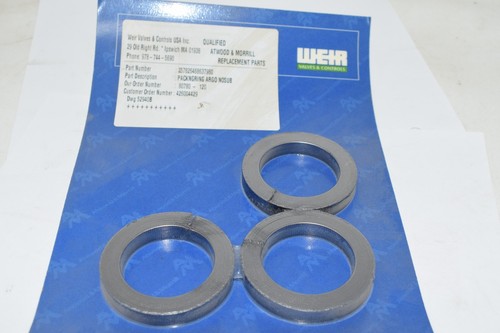 NEW ATWOOD & MORRILL Weir 257826468637980 Packing Ring ARGO NOSUB | eBay